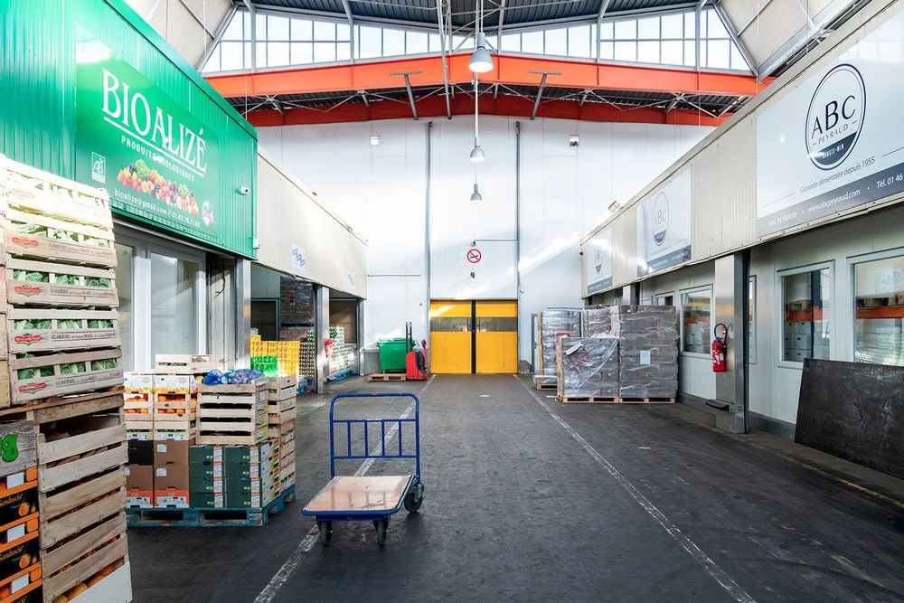 Les magasins de vente en gros du Marché de Rungis