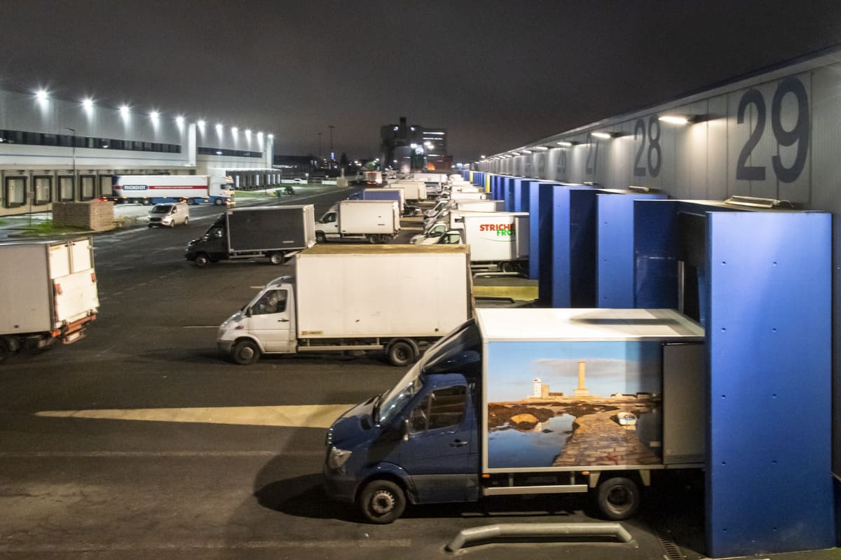 Marché de Rungis : la gestion des véhicules